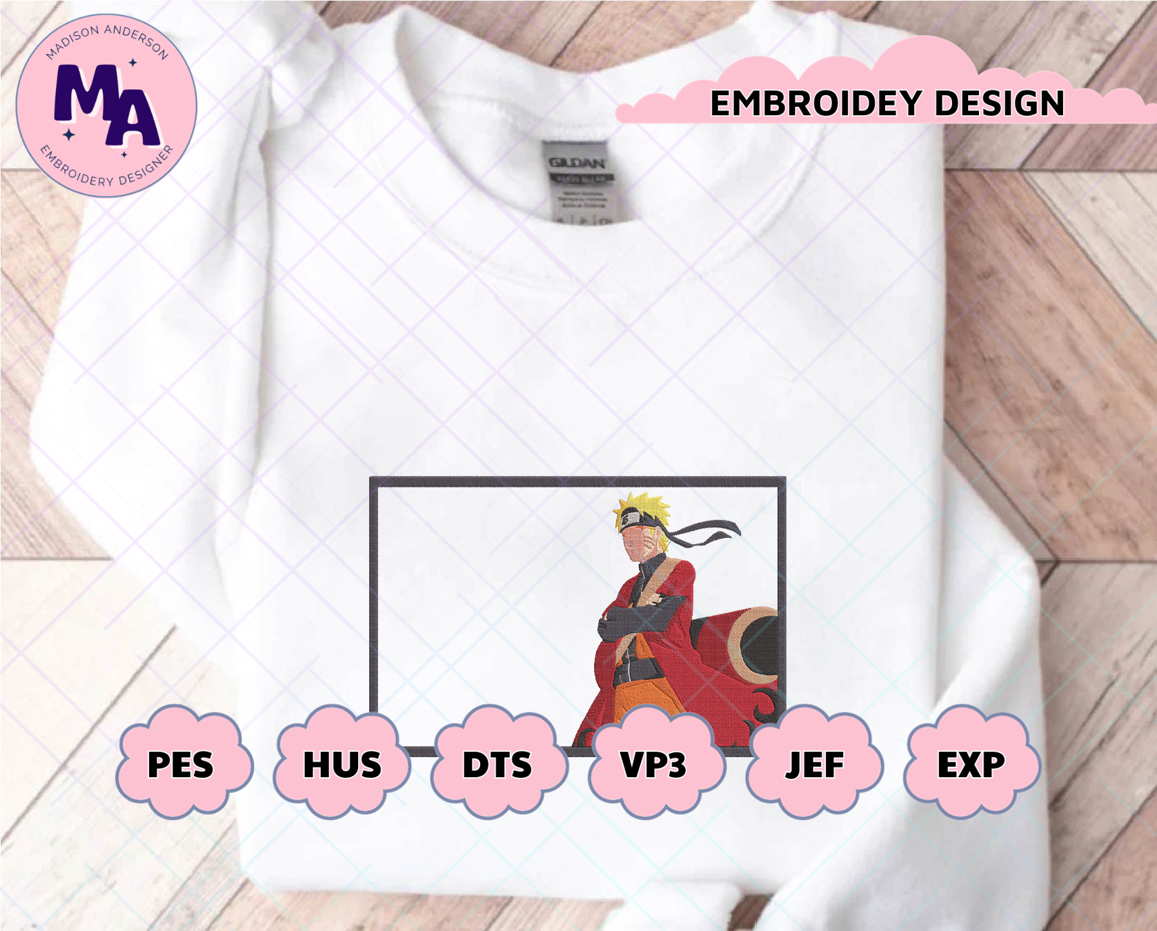 Ninja Anime Embroidery Designs, Anime Embroidery Designs, Ni | Inspire ...