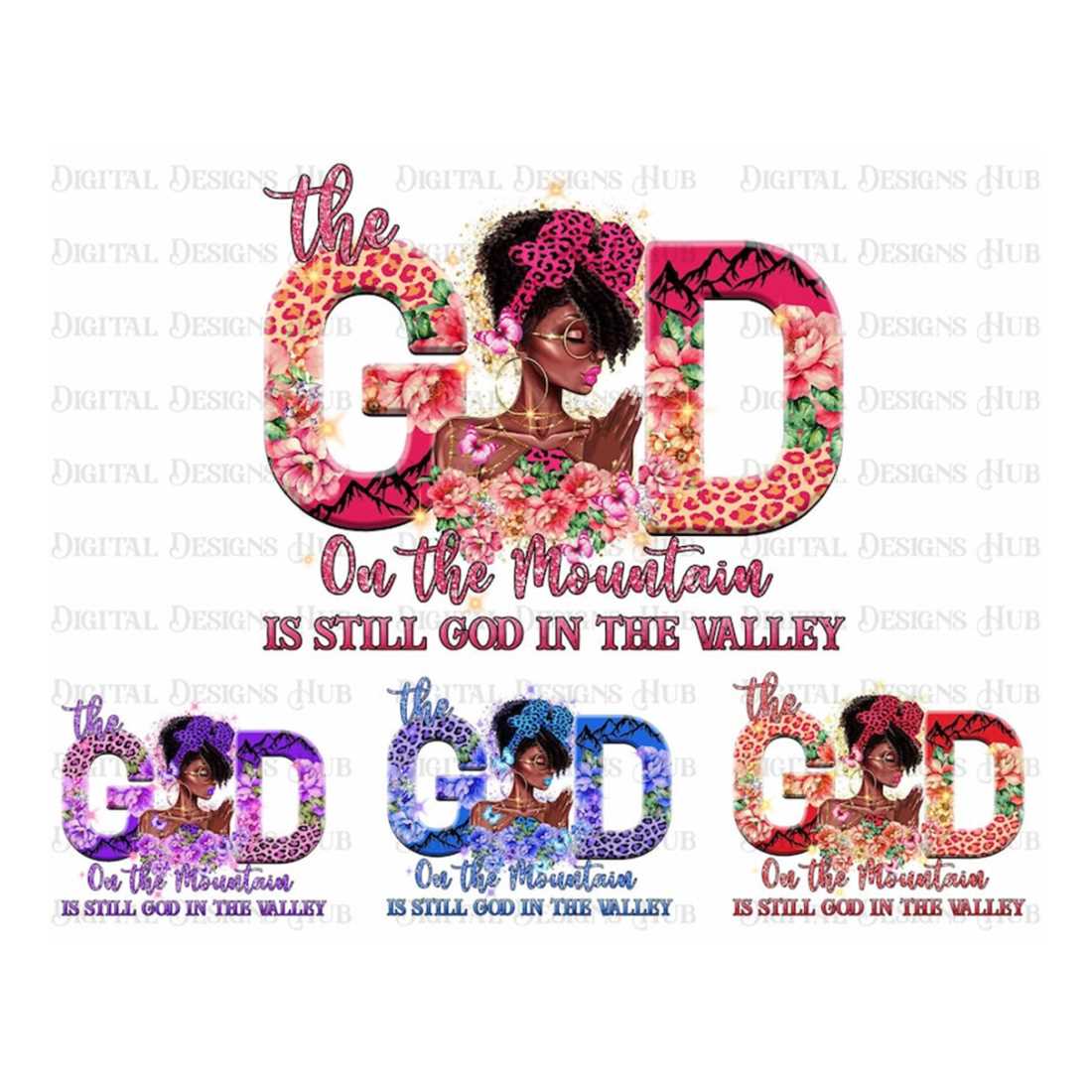The God On The Mountain Png, Black Girl Shirt Sublimation Do | Inspire ...