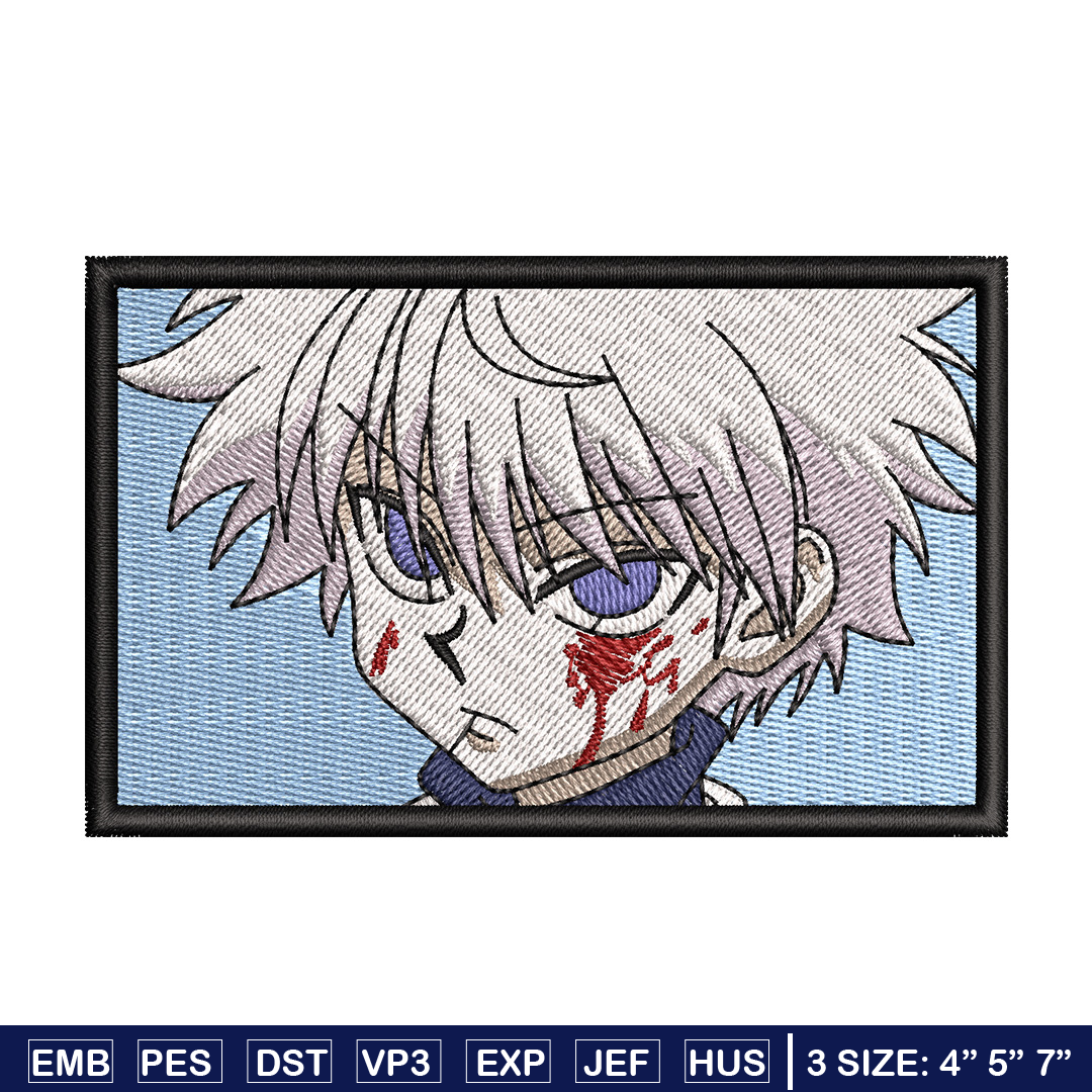 Killua embroidery design, Hunter x hunter embroidery, Anime | Inspire ...