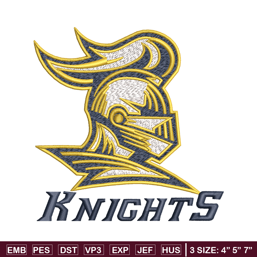 Knights logo embroidery design, Knights embroidery, Embroide - Inspire ...