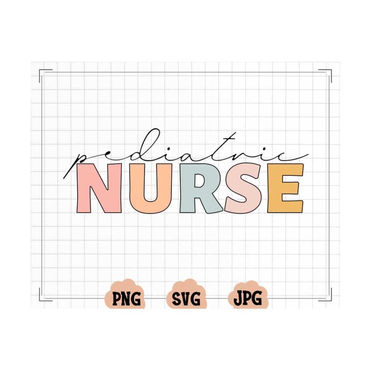 Pediatric nurse Svg, Pediatric nurse Png, sublimation, peds - Inspire ...