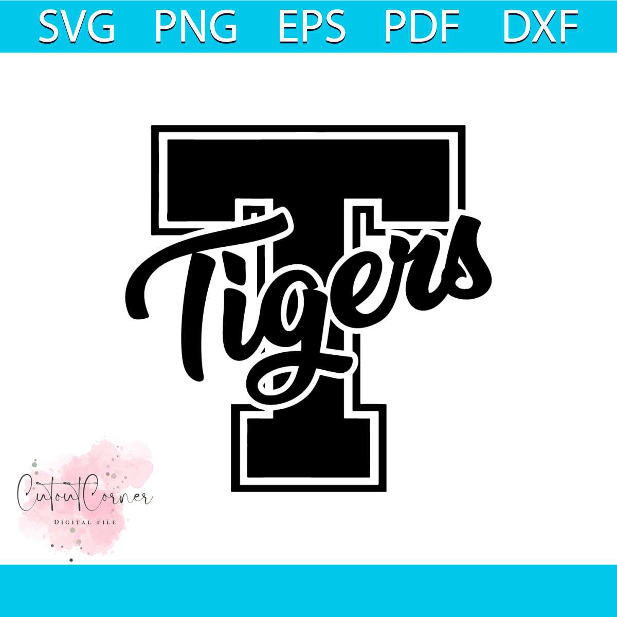 Tigers svg, Tigers Mascot svg, Tigers School Spirit svg, Tig | Inspire ...