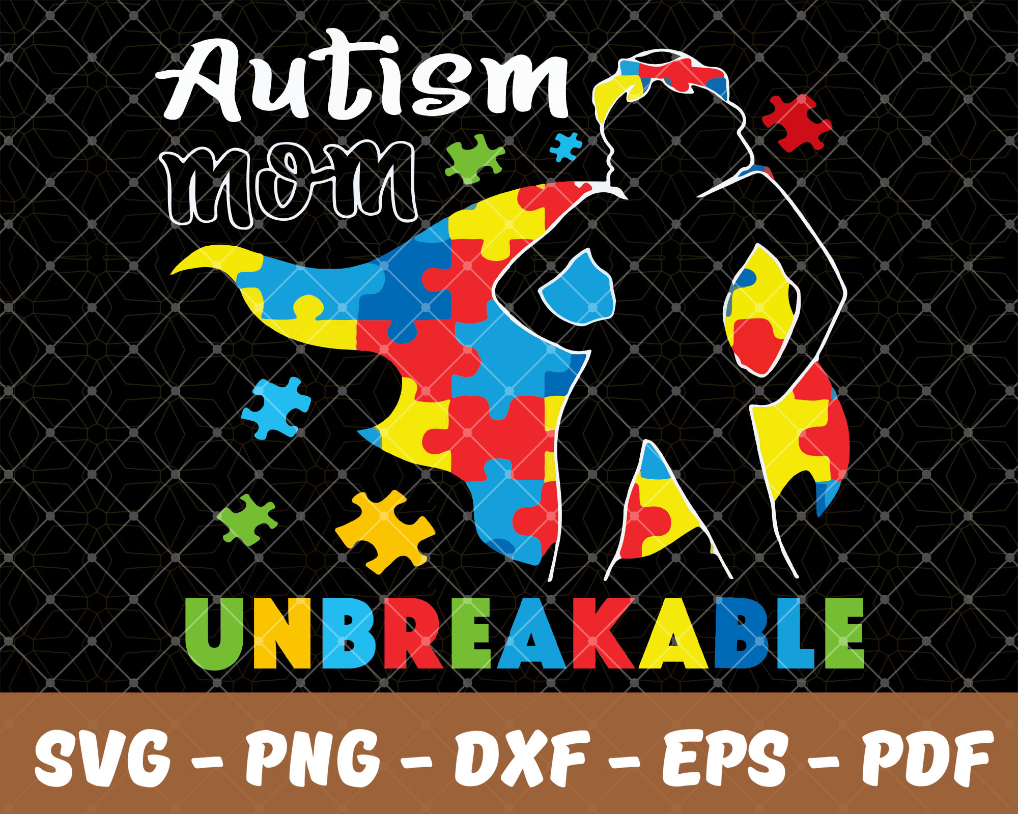 Autism mom unbreakable,Autism Svg | Inspire Uplift