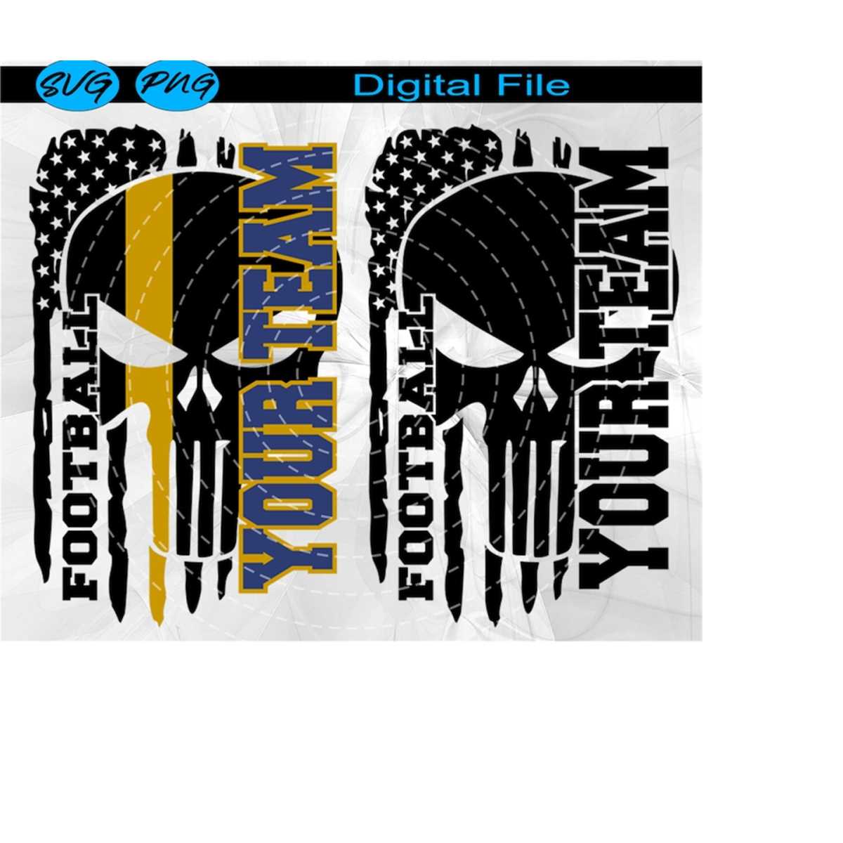 Custom Football SVG | Inspire Uplift