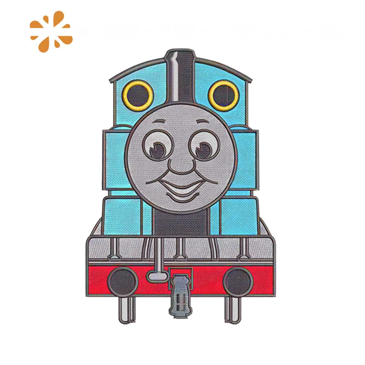 Thomas the Tank Engine Embroidery Design, 4 Sizes Embroidery | Inspire ...