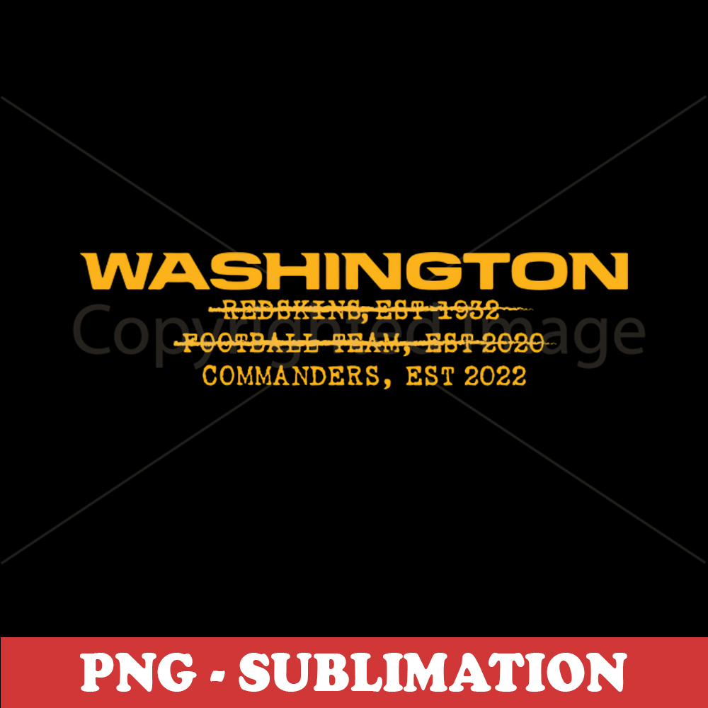 Washington Commanders Logo - PNG Transparent Digital Downloa | Inspire ...