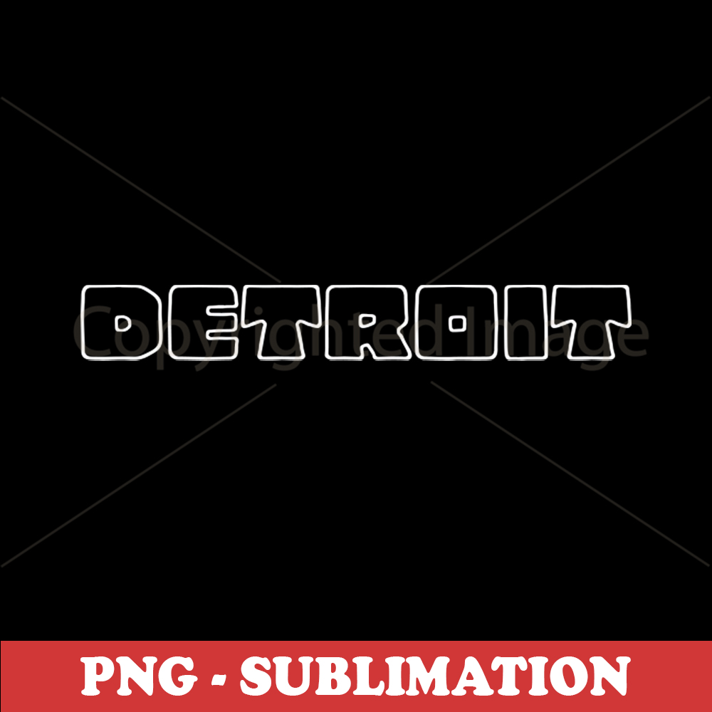 Detroit Skyline - Vibrant Cityscape - High-Resolution Sublim | Inspire ...