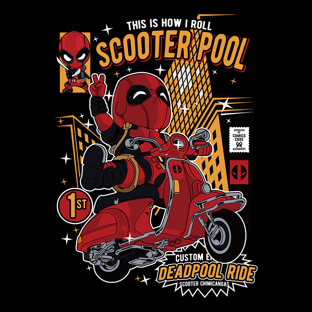 Deadpool Scooter D | Inspire Uplift