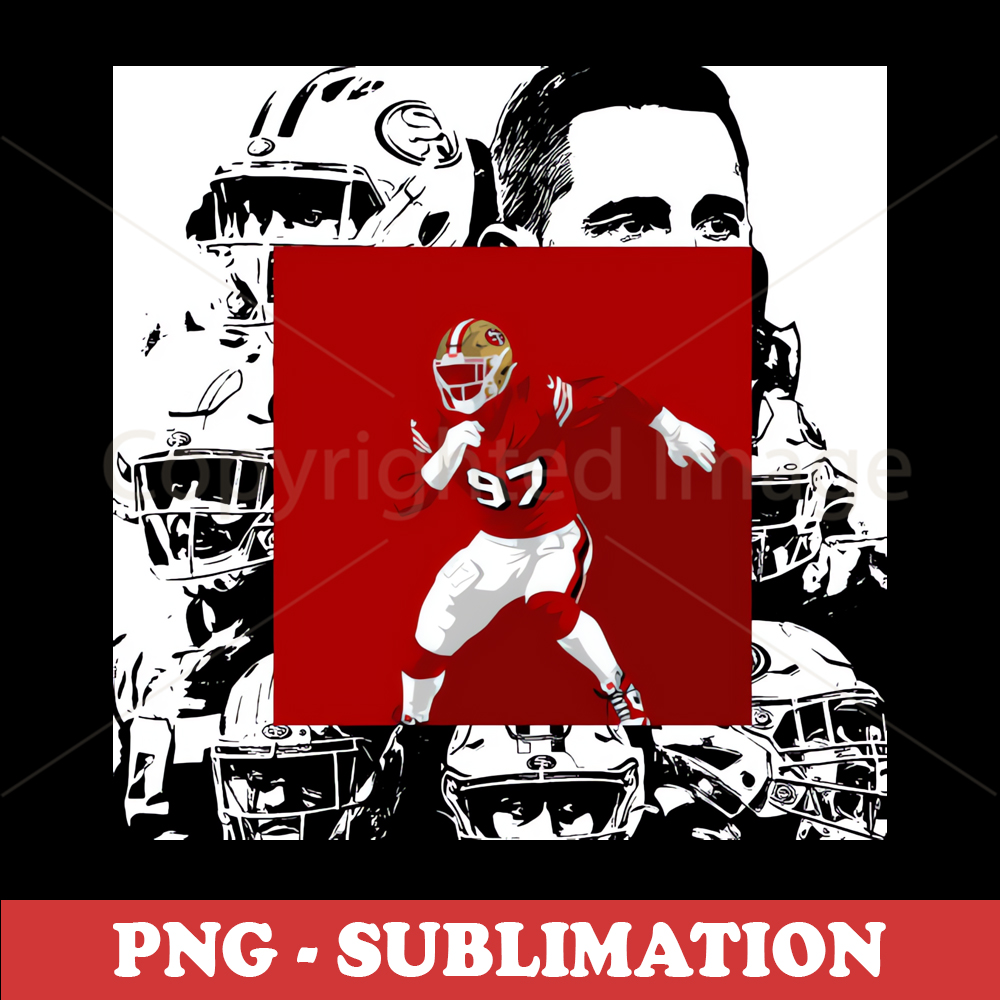 49ers Football - Sublimation PNG - High-Resolution Graphics | Inspire ...