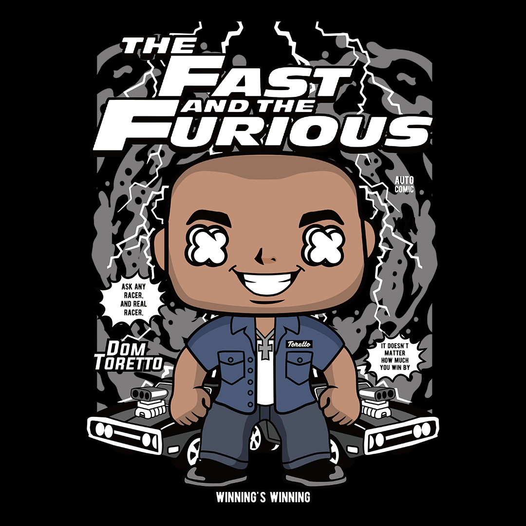 Dom Toretto Fast and Furious D | Inspire Uplift