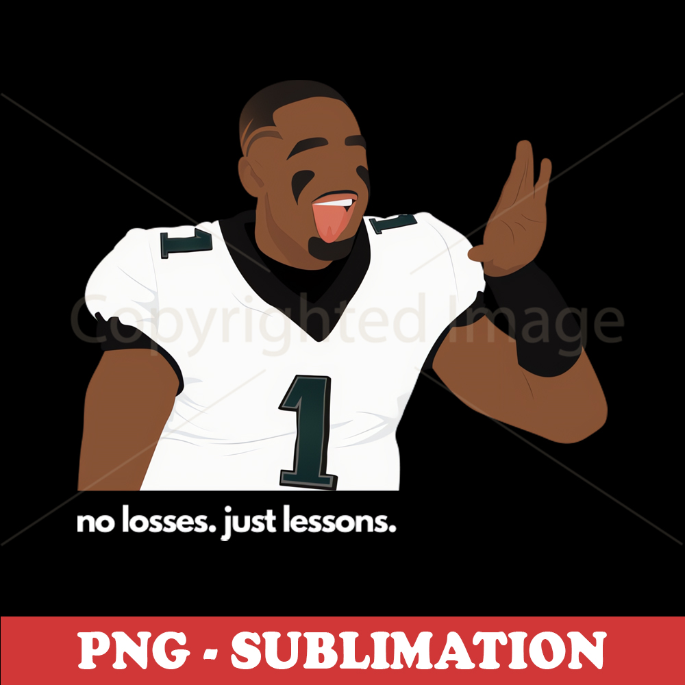 Jalen Hurts - Philadelphia Eagles PNG Sublimation File - Unl | Inspire Uplift