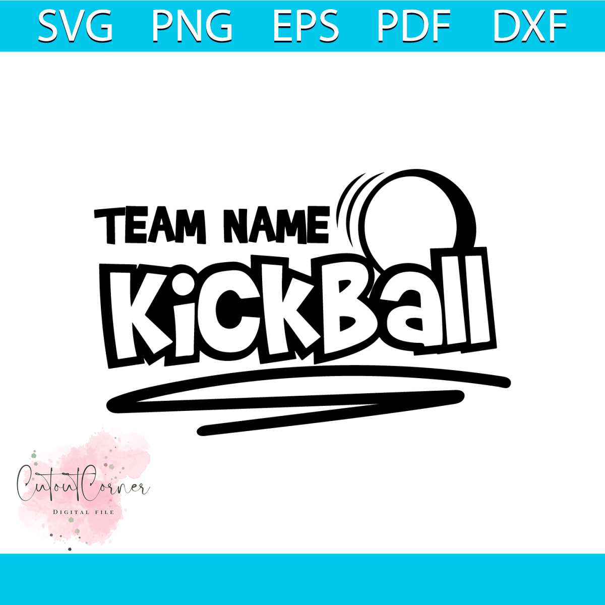 kickball svg, kickball team svg, kickball game svg, shirt de | Inspire ...