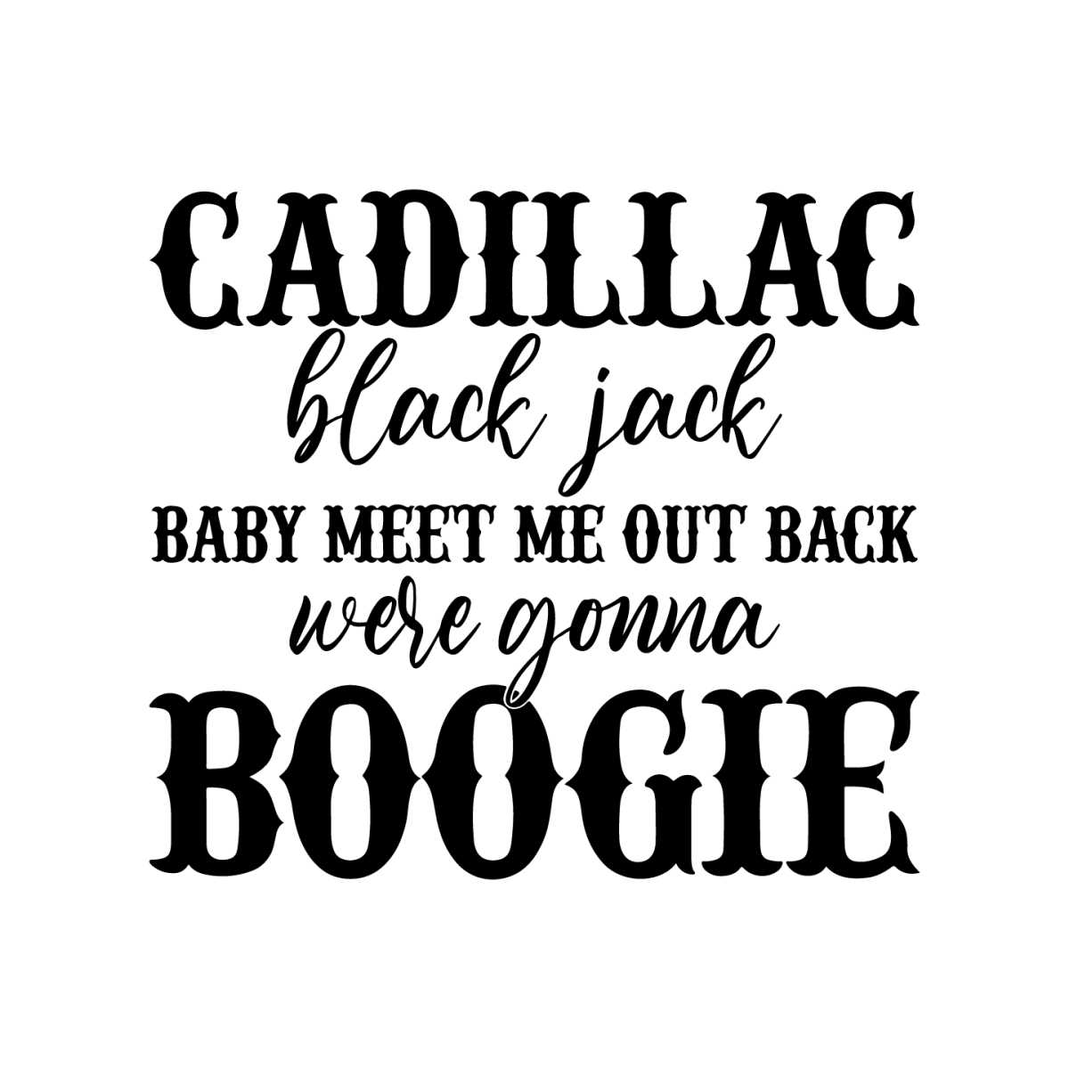 Cadillac Svg, Country Music Svg, Boot Scootin Boogie Svg, Cr - Inspire ...