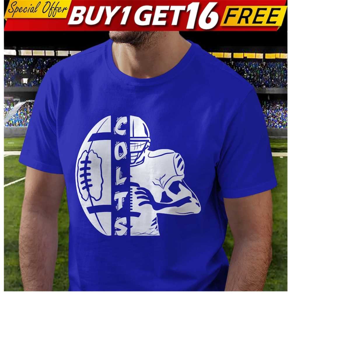 Colts Half Player Svg, Colts Team svg, Football player svg, | Inspire ...