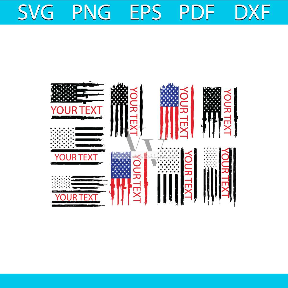 flag svg, us flag svg, distressed flag svg, Personalize it - Inspire Uplift