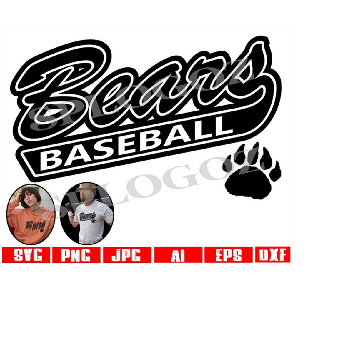 Bears baseball svg, Bear baseball svg, Bears svg, Bear svg S | Inspire ...