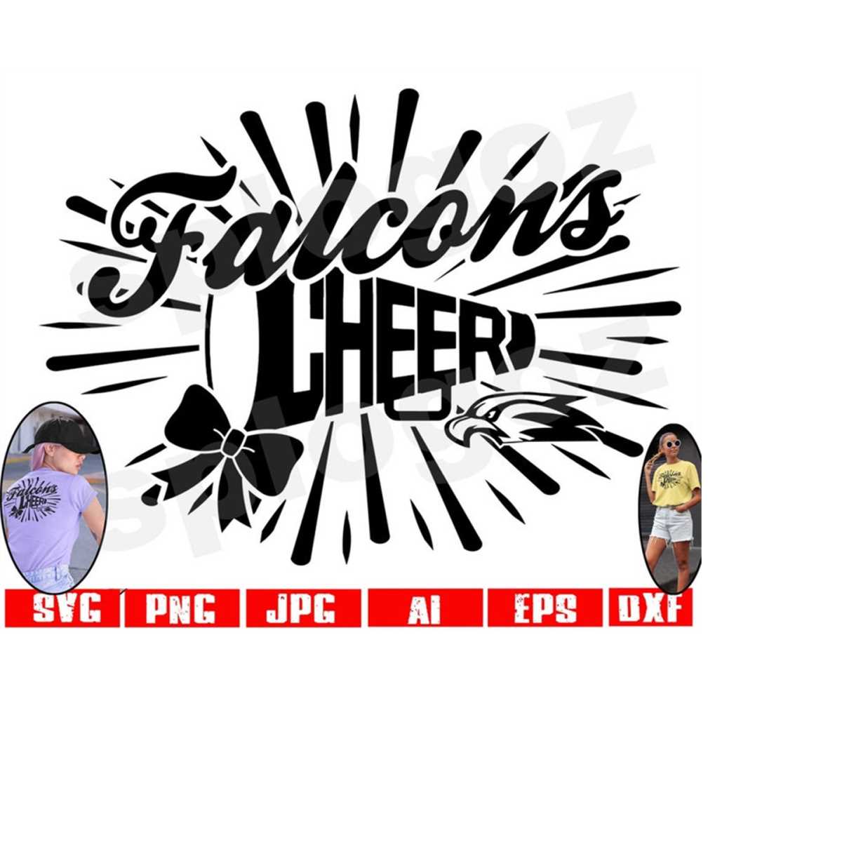 Falcons cheer svg Falcon cheer svg Falcons cheer png Falcons | Inspire ...