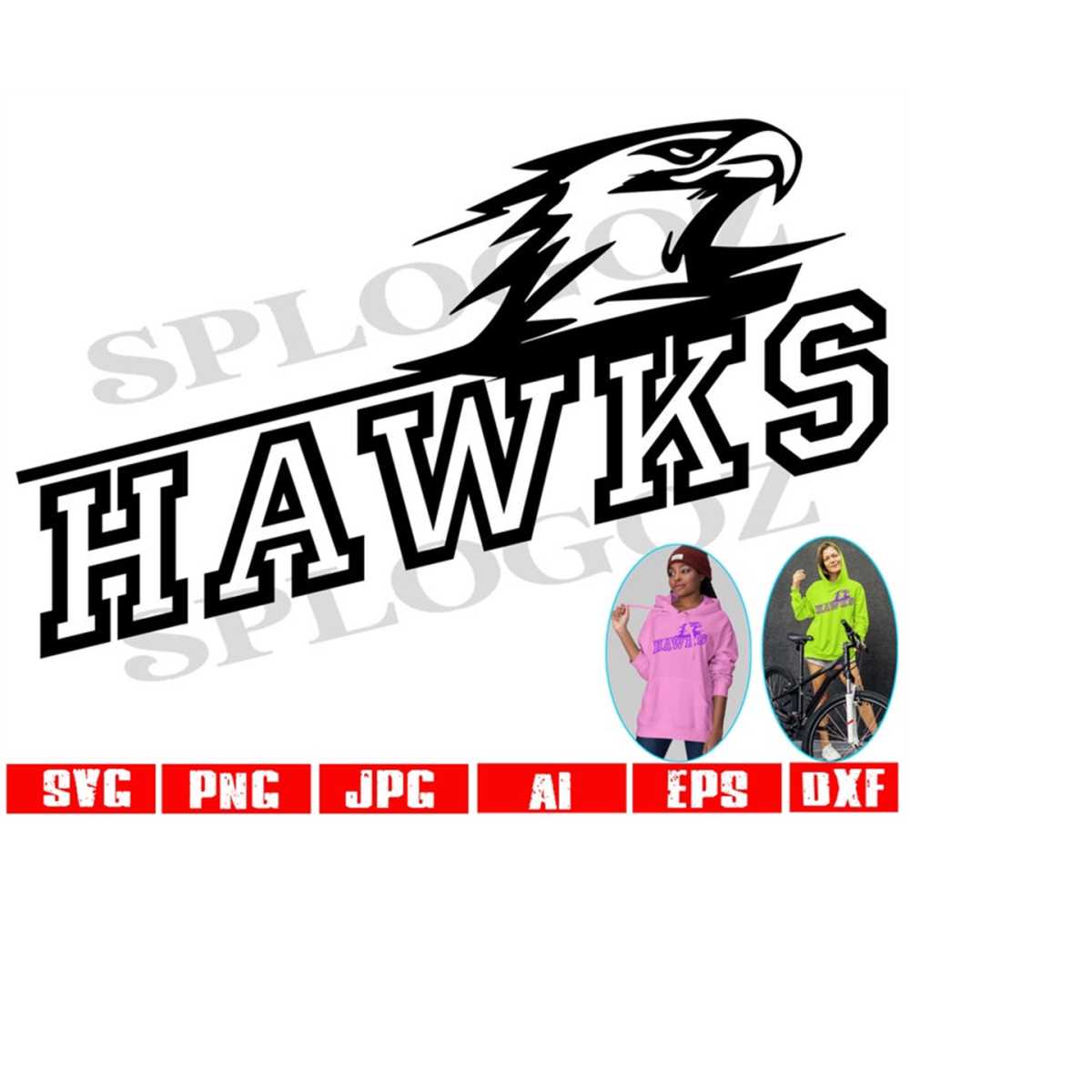 Hawks svg, Hawk svg, Hawks png, Hawks mascot, Hawks logo, sc - Inspire ...