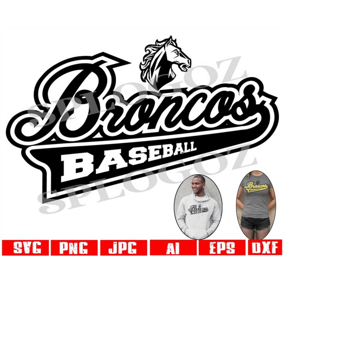 Broncos svg, Bronco svg, Bronco baseball svg, Broncos baseba | Inspire ...