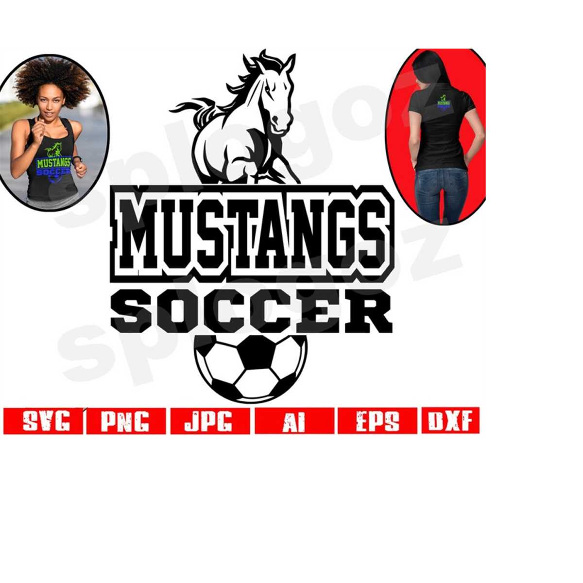 Mustangs soccer svg Mustang soccer svg Mustangs soccer png M - Inspire ...