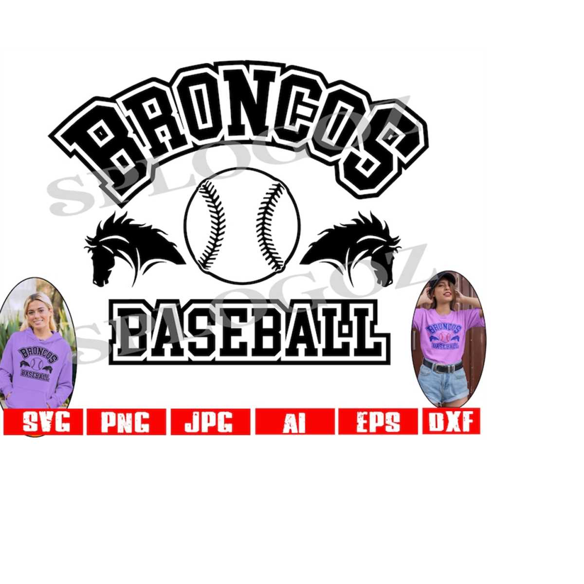 Broncos svg, Bronco svg, Bronco baseball svg, Broncos baseba | Inspire ...