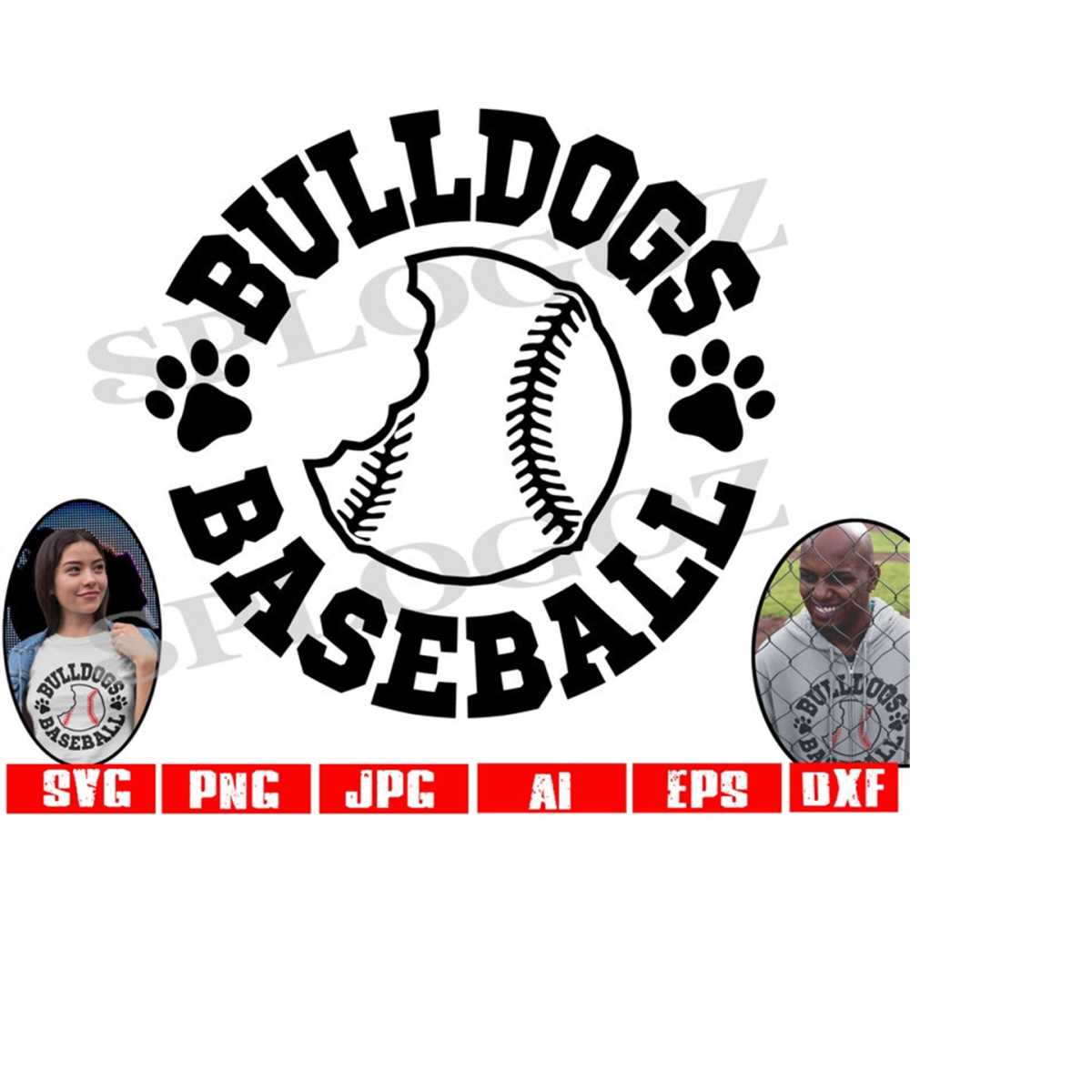 Bulldogs baseball svg, Bulldog baseball svg, Bulldog svg, Bu | Inspire ...