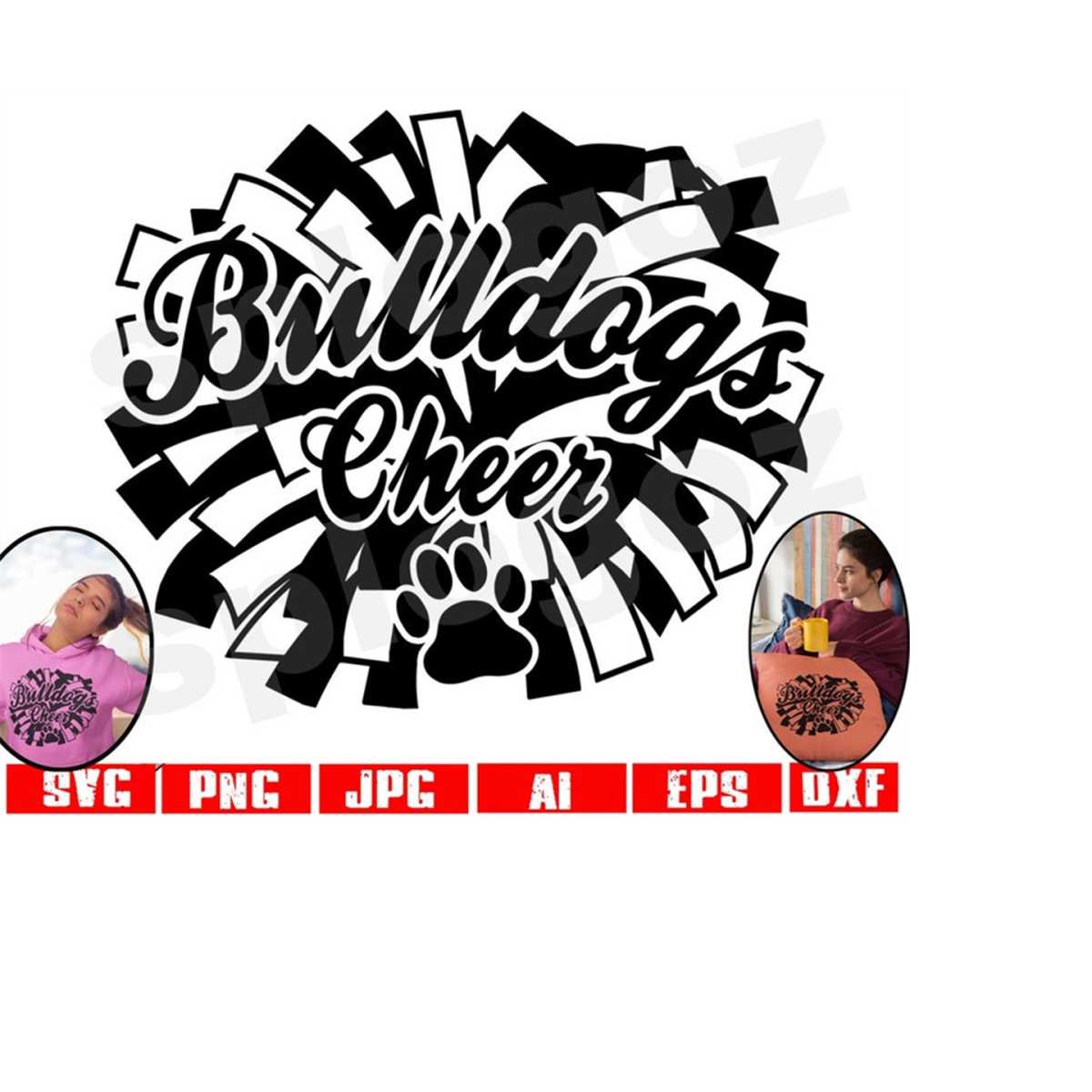 Bulldogs cheer svg Bulldog cheer svg Bulldogs cheerleading s | Inspire ...