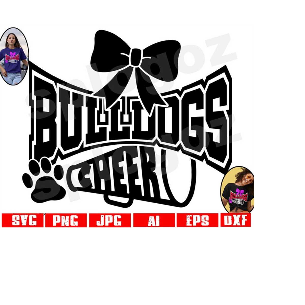 Bulldogs cheerleading svg Bulldog cheerleading svg Bulldogs - Inspire ...