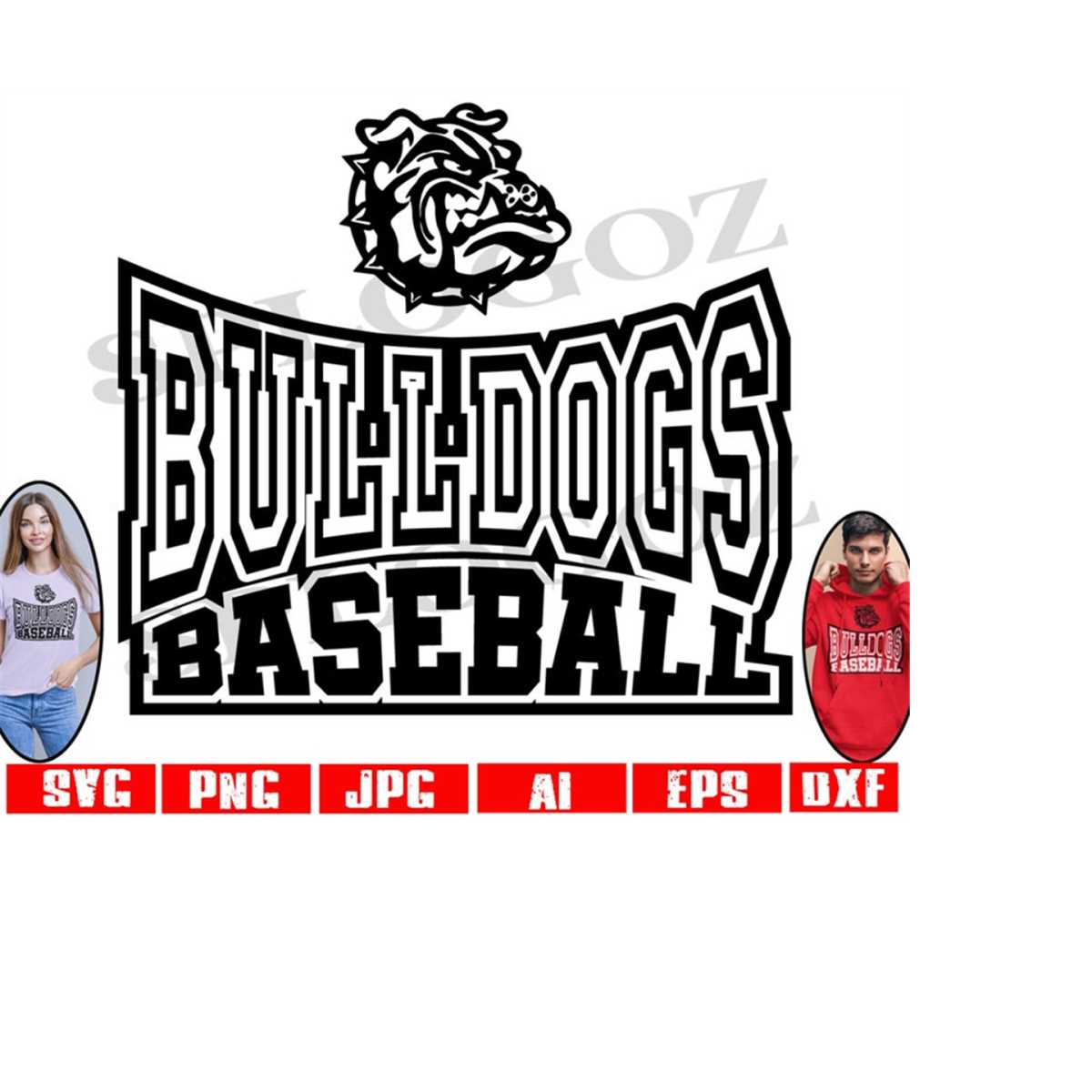 Bulldogs baseball svg, Bulldog baseball svg, Bulldog svg, Bu | Inspire ...