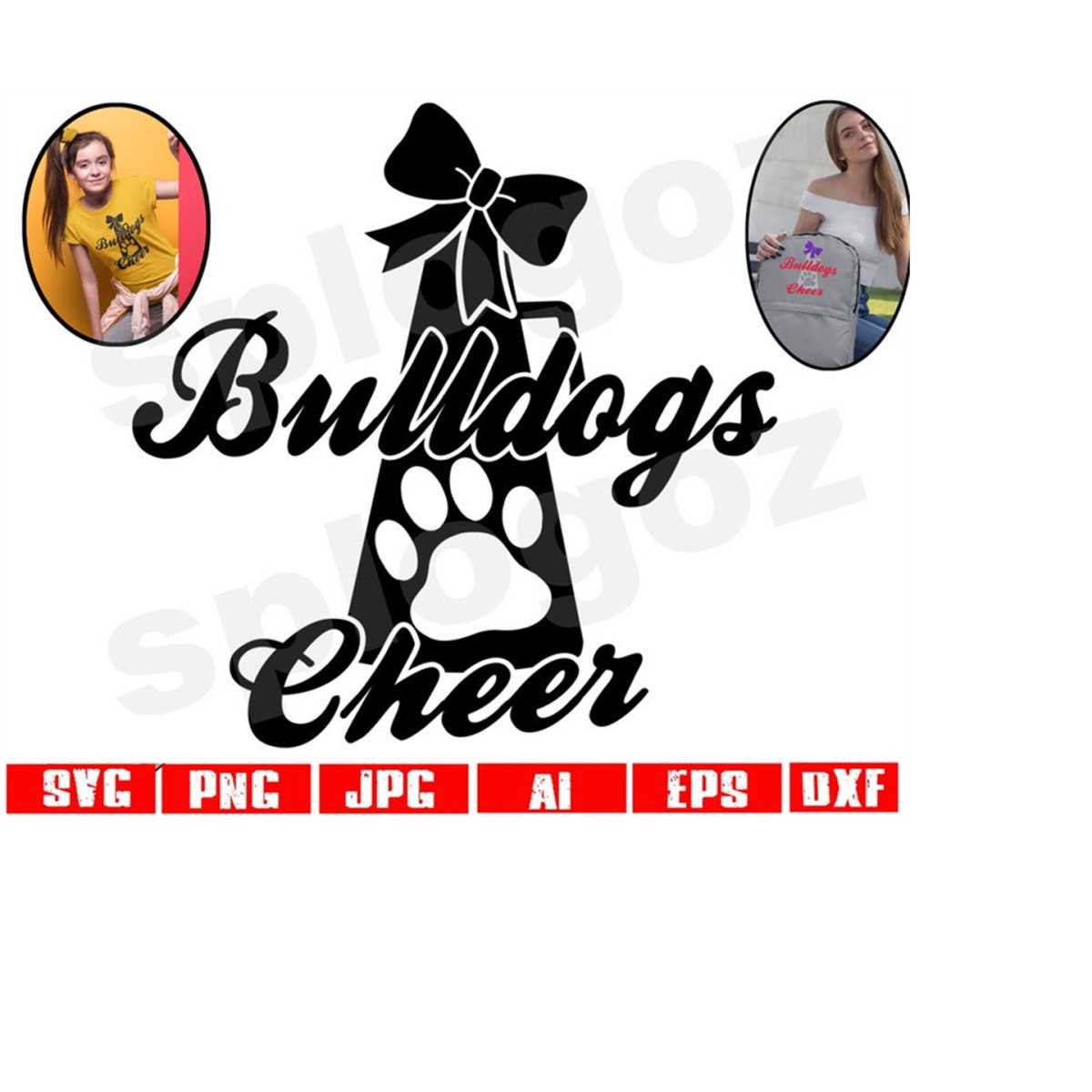 Bulldogs cheer svg Bulldog cheer svg Bulldogs cheerleading s | Inspire ...