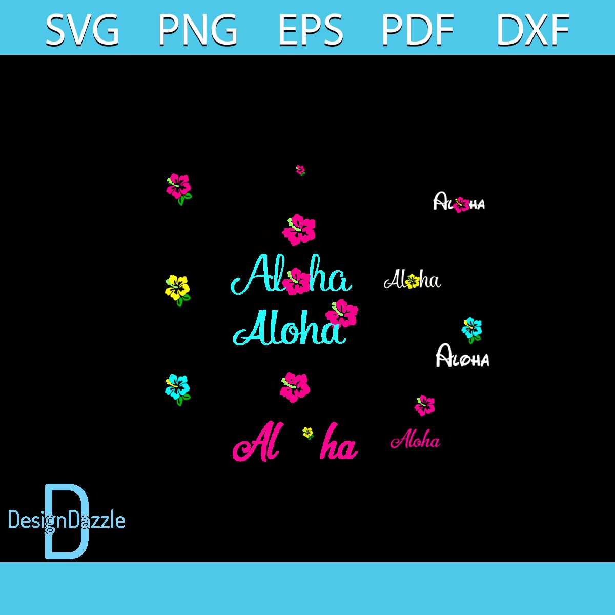 Aloha SVG, Head Svg, Aloha Clipart | Inspire Uplift