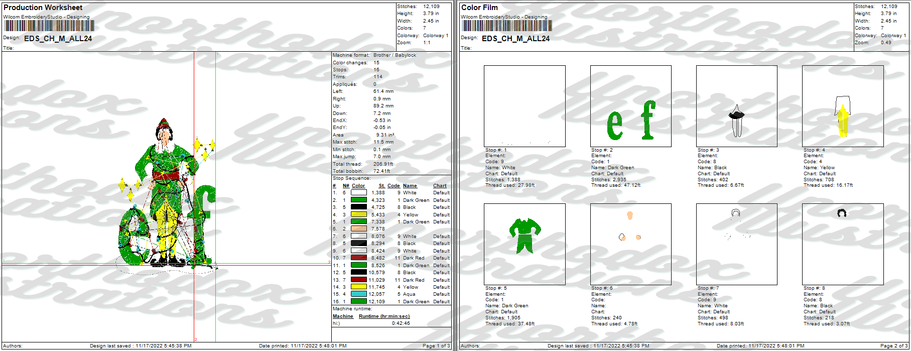 Christmas Embroidery Designs, Elf The Movies Embroidery, Elf | Inspire ...