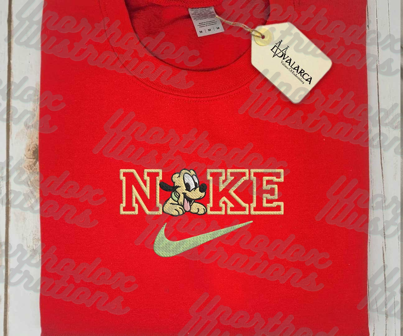 EMBROIDERED CARTOON CHARACTERS EMBROIDERED SWEATSHIRT , Embr | Inspire ...