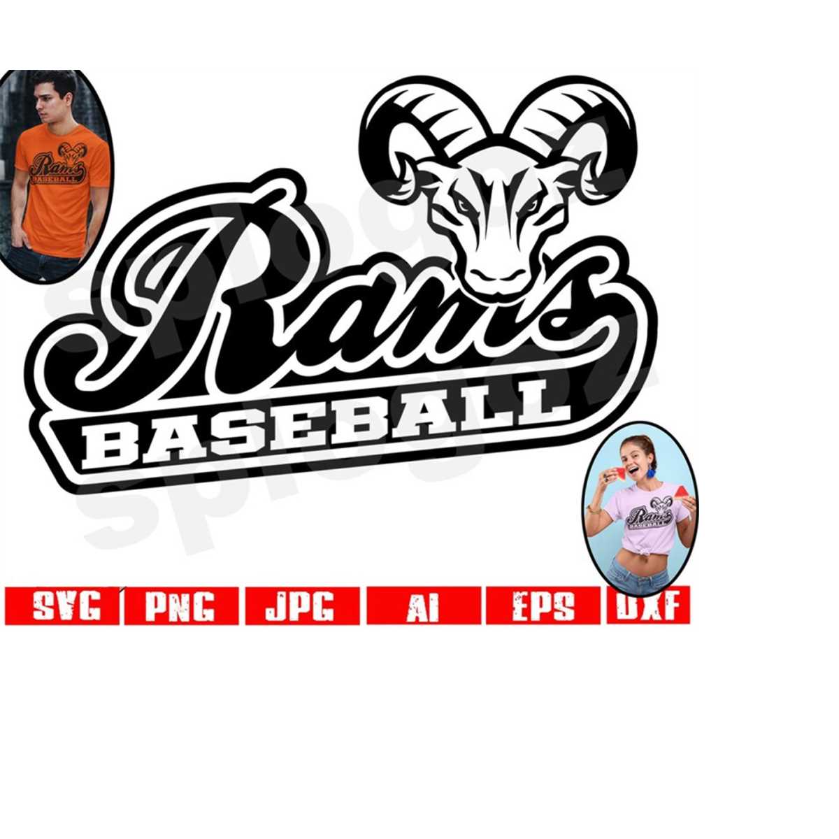 Rams baseball svg Ram baseball svg Rams baseball png Rams ba | Inspire ...