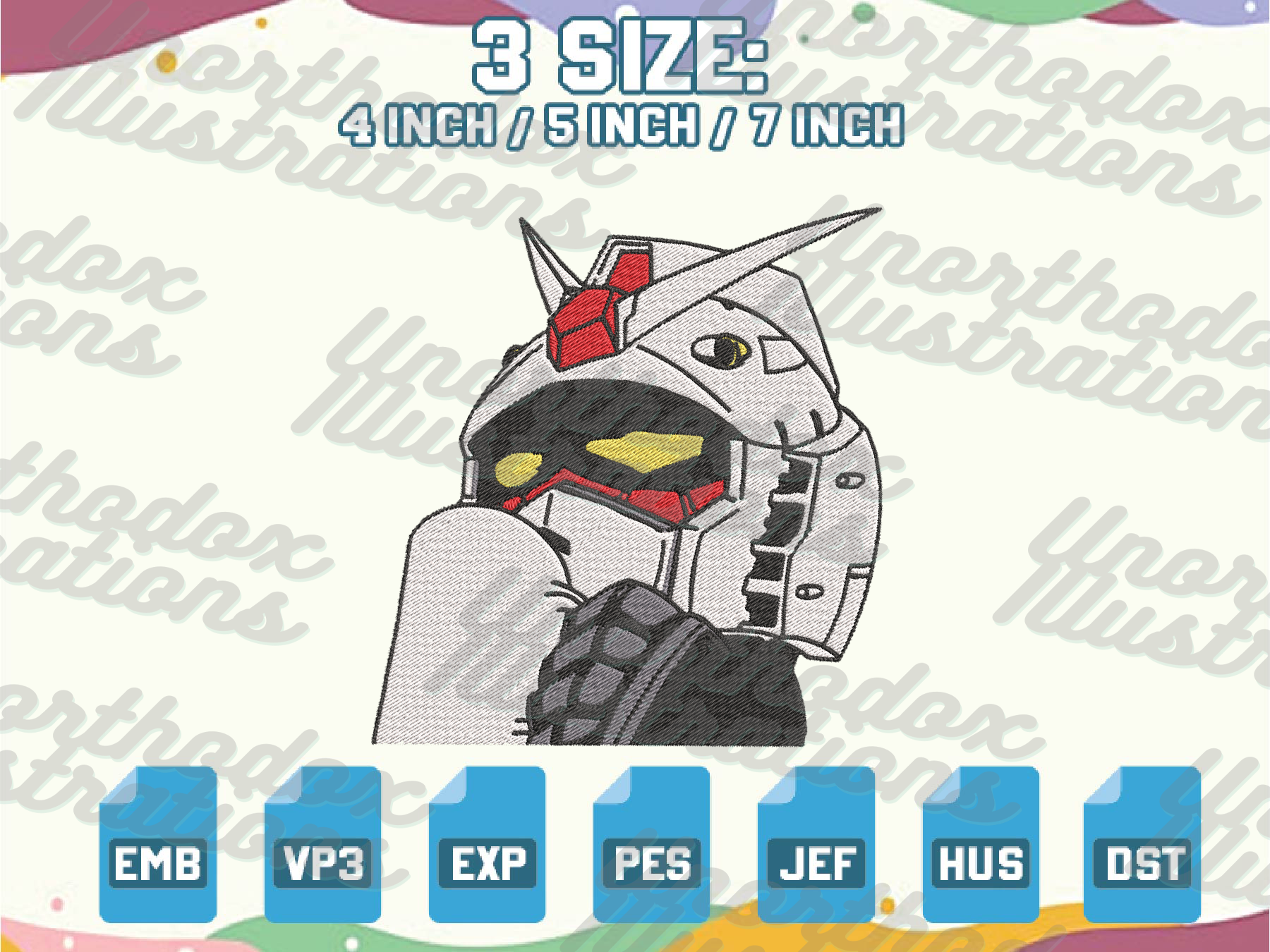 Anime Embroidery Designs, Anime Inspired Embroidery Designs, - Inspire ...