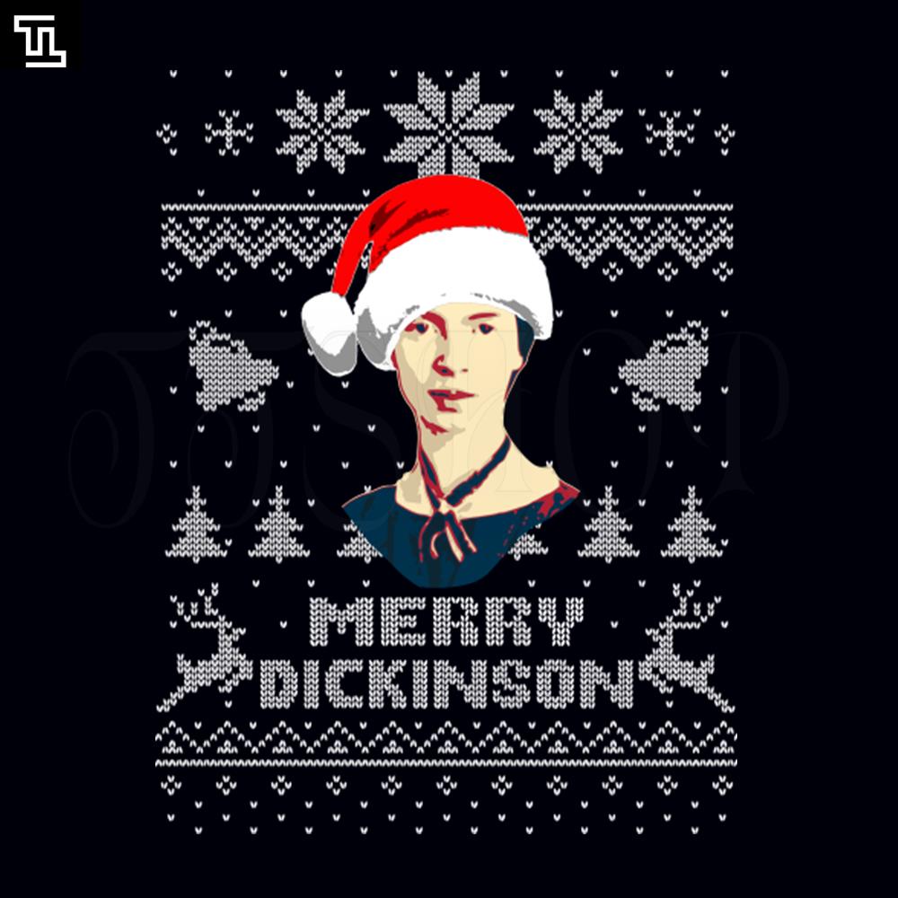 Emily Dickinson Merry Dickinson PNG, Christmas PNG Download | Inspire ...
