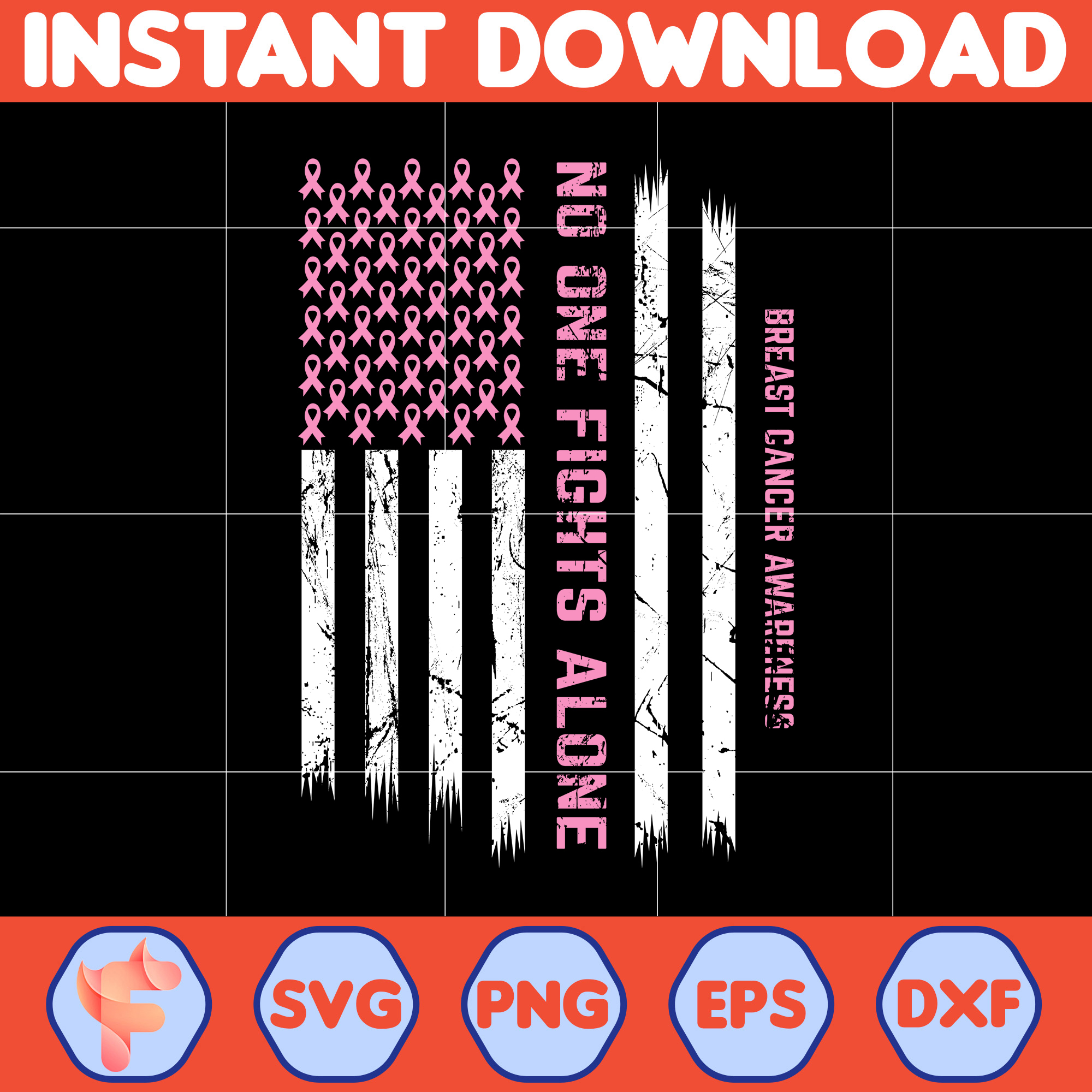 Breast Cancer SVG, Cancer SVG, Cancer Awareness, Pink Ribbon | Inspire Uplift