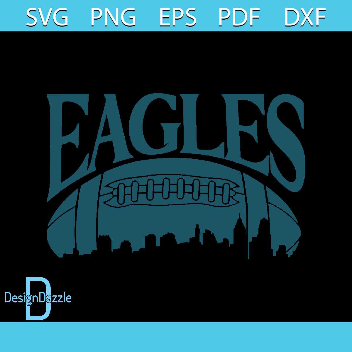 Eagles Football SVG Eagles svg Eagle svg Eagles Mascot svg E | Inspire ...
