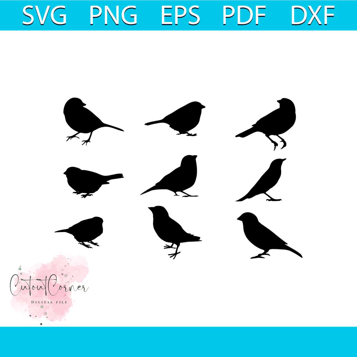 Sparrow SVG Bundle, Svg Files for Cricut, Bird Svg, Bird Cli | Inspire ...