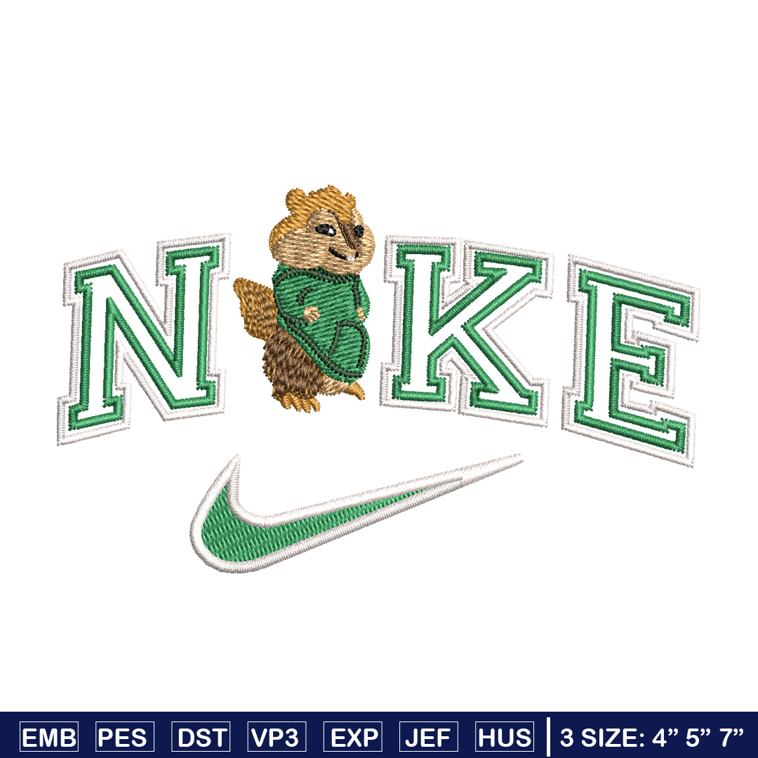 Nike x squirrel embroidery design, squirrel embroidery, Nike - Inspire ...