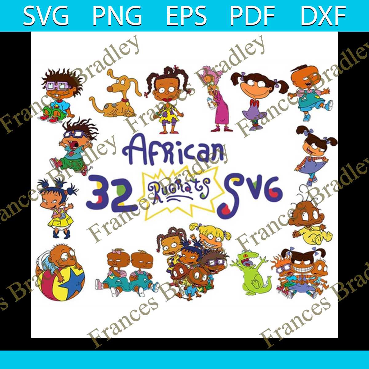 african rugrats, black rugrats svg, African American Rugrats | Inspire ...