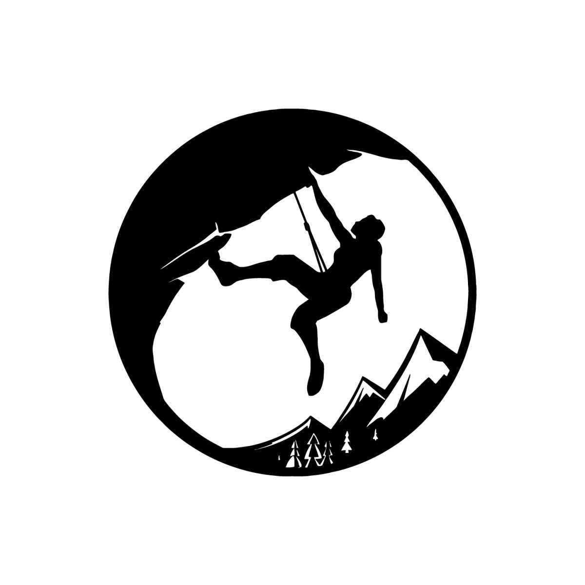 Climbing Woman Svg, Mountain Climbing Svg, Rock Climber Svg, | Inspire ...