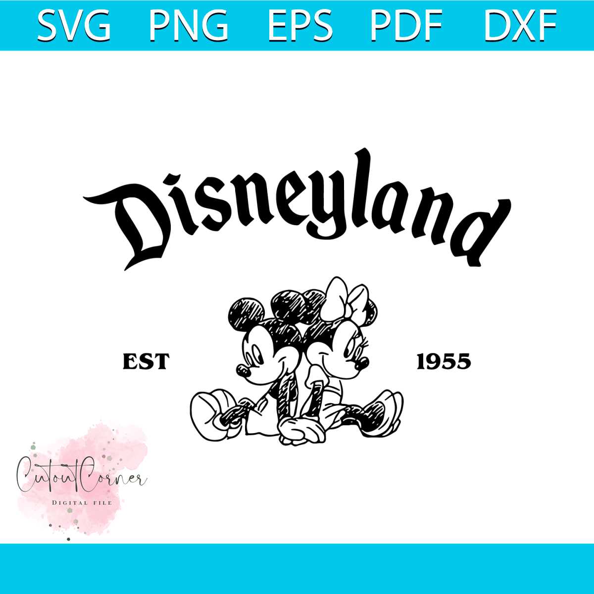 Disneyland Text SVG, Customize Family Trip 2023 SVG, Mouse S | Inspire ...