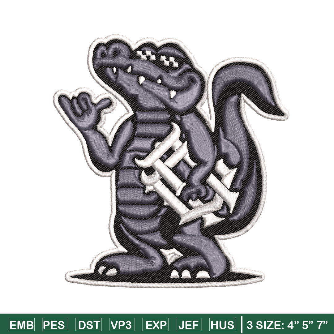 Crocodile rock embroidery design, Crocodile embroidery, Emb | Inspire ...