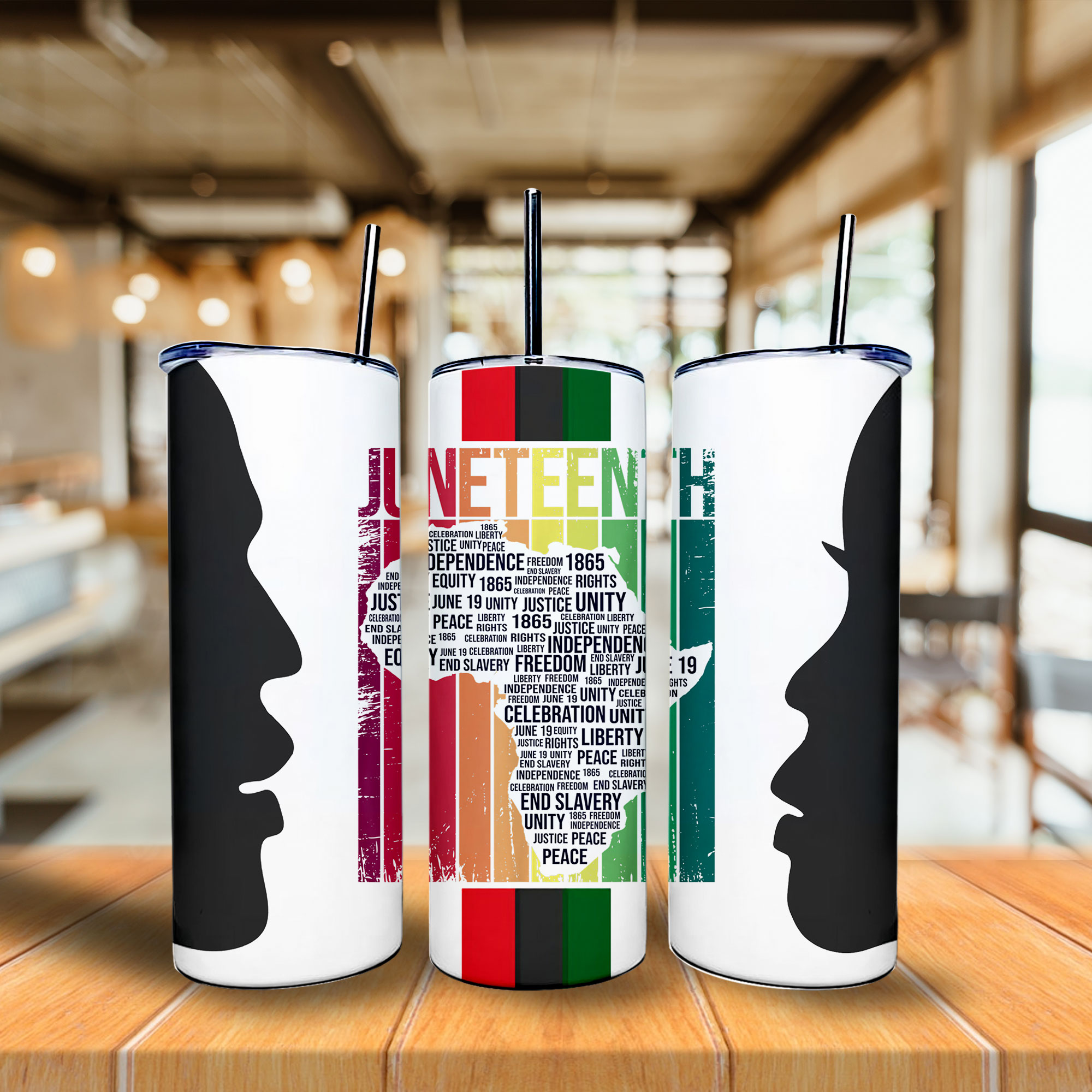 Juneteenth designs Tumbler Wrap 59 - Inspire Uplift