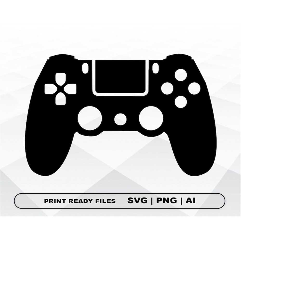 Game controller SVG, Files Clipart, Print Ai and Svg Digital - Inspire ...
