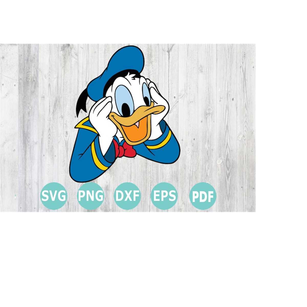Layered SVG Cartoon character, Duck SVG , Cricut, Silhouette - Inspire ...