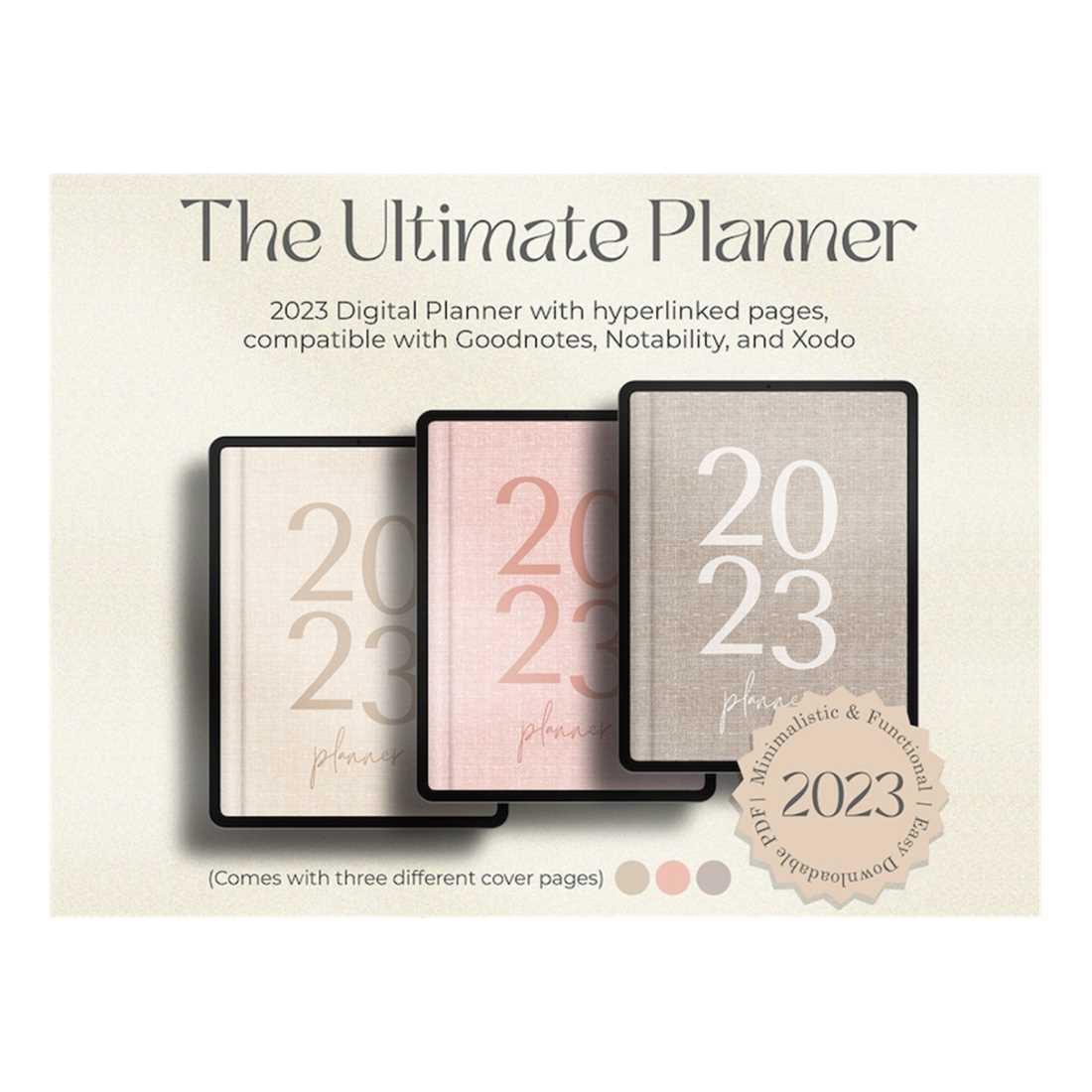 2023 Digital Planner, Daily, Weekly & Monthly Planner, iPad | Inspire Uplift