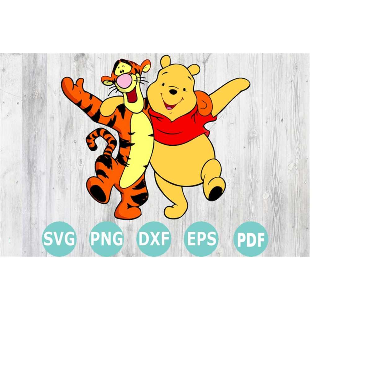 Cartoon Layered SVG, cricut, cut files, digital vector file, - Inspire ...