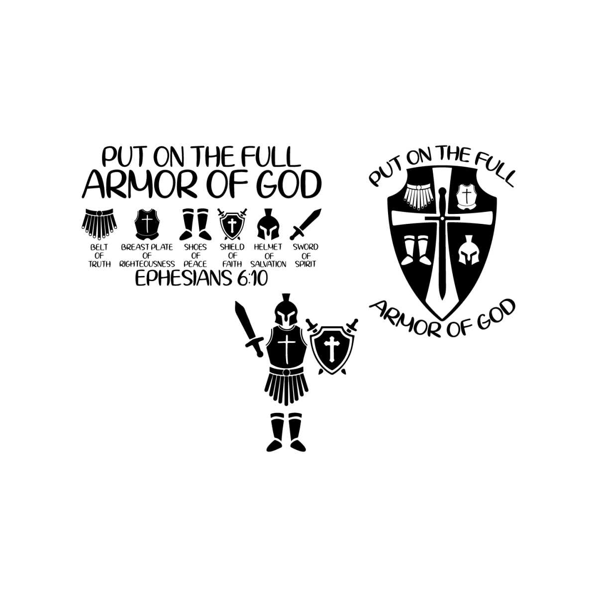 Armor Of God SVG | Put On The Full Armor Of God SVG | Armor | Inspire ...